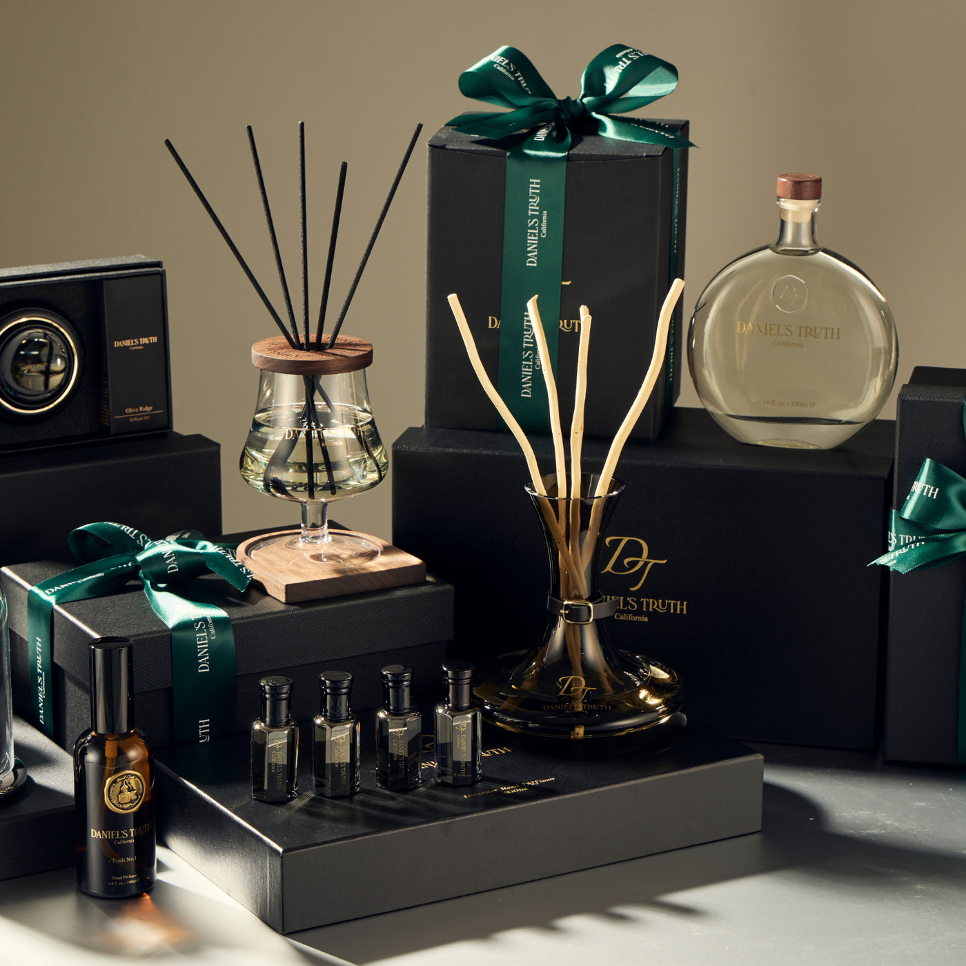 [Decanter Reed Diffuser]Olive Ridge